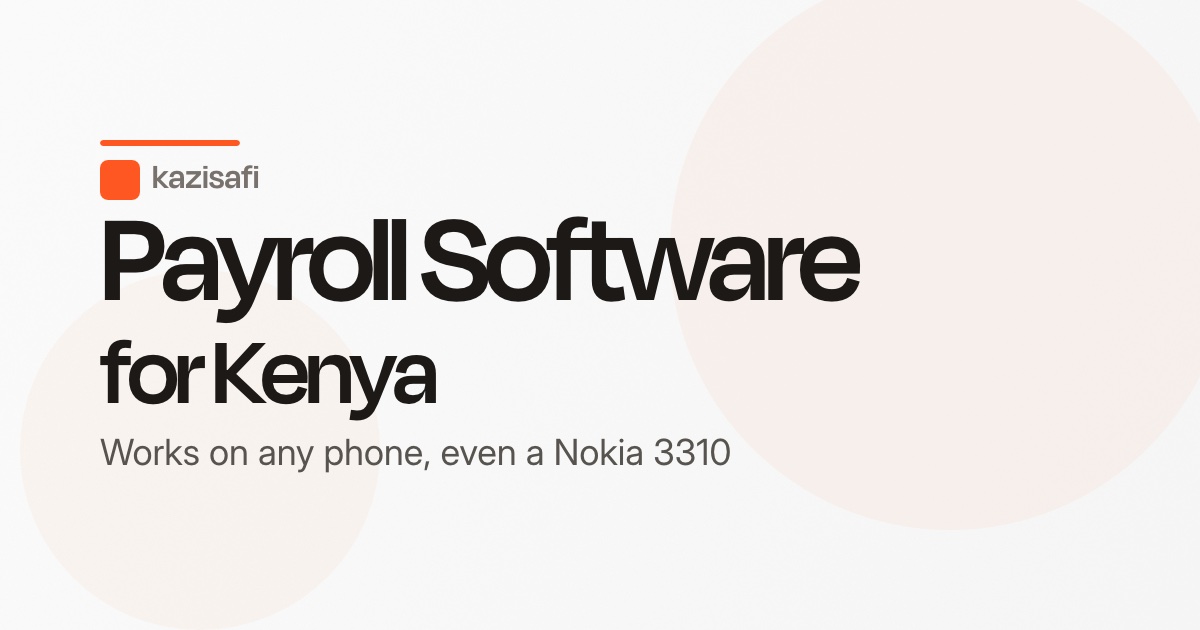 Kenya Salary Calculator 2026 | Free PAYE, NSSF, SHIF Calculator